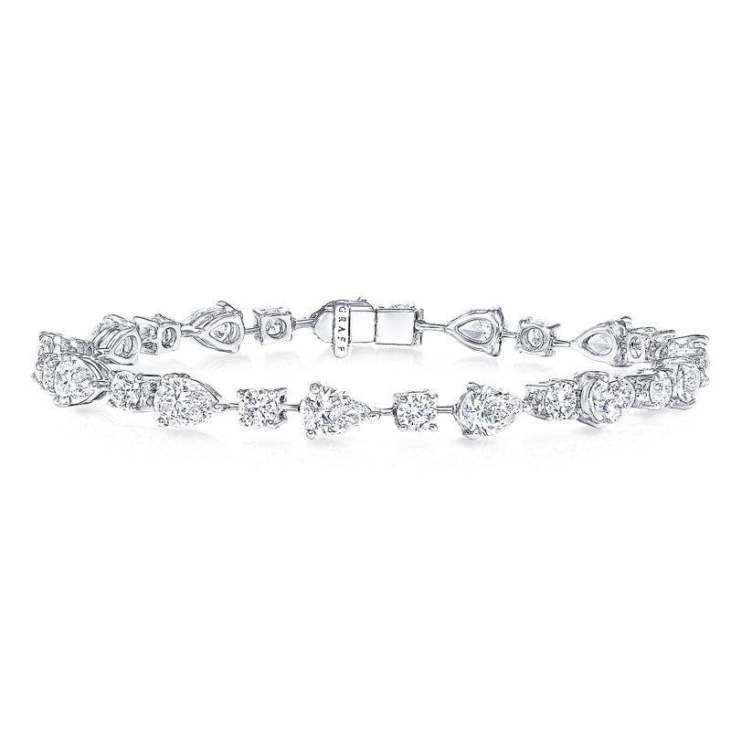 Graff Multi-shape diamond Bracelet – Bijouterie Gonin